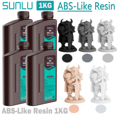 SUNLU ABS-like Resin 1000G,3D Printer Resin,For 4k/6k/8k LCD/DLP/SLA ...