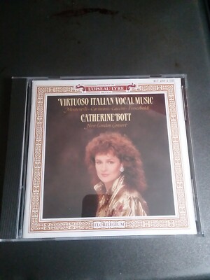 CATHERINE BOTT CD VIRTUOSO ITALIAN VOCAL MUSIC | eBay