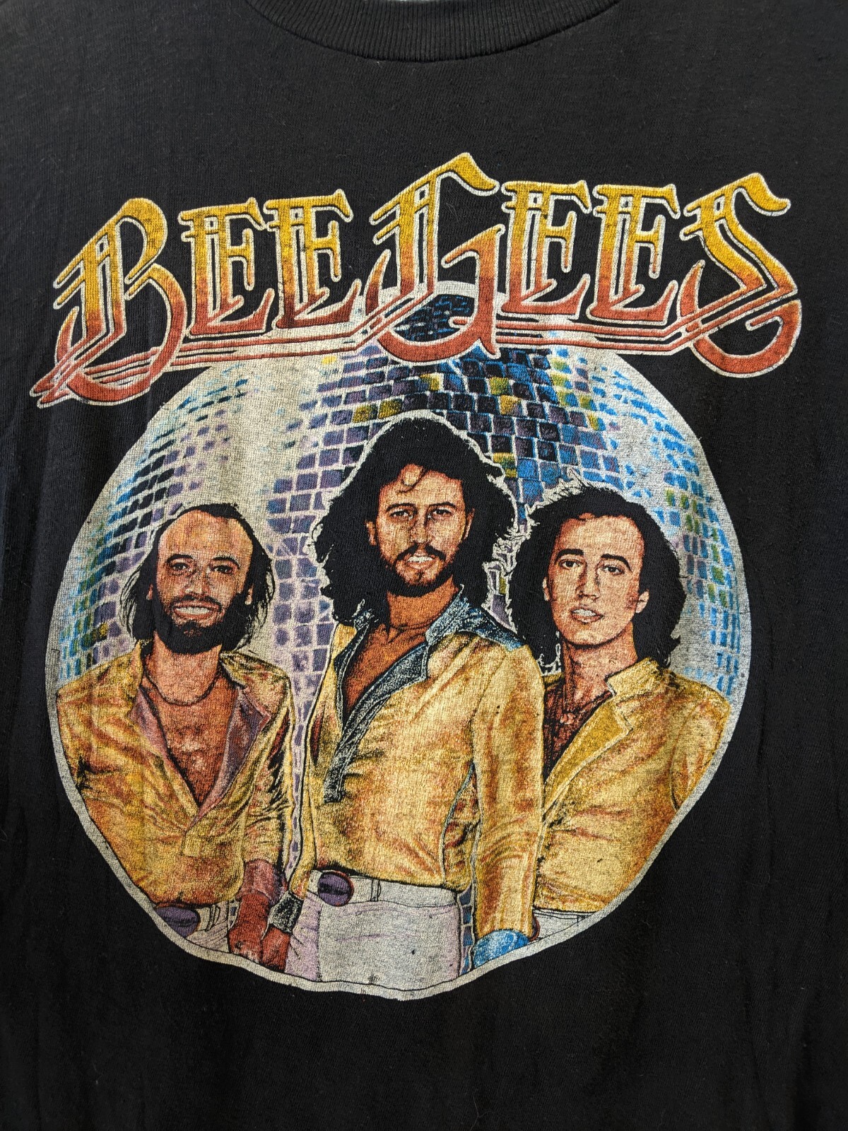 RARE VINTAGE 1970's BEE GEES CONCERT TOUR SHIRT SPIR… - Gem