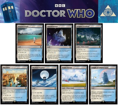 7x (1/ea) - AZORIUS Commander Land Lot - Doctor Who - NM MTG | eBay