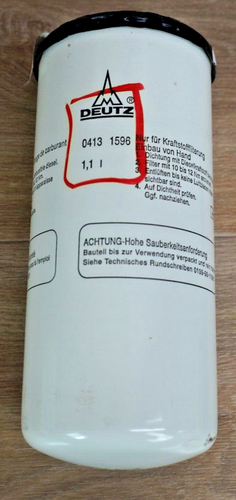 GENUINE Deutz 0413-1596 Fuel Filter Spin Deutz 4131596 04131596 for ...
