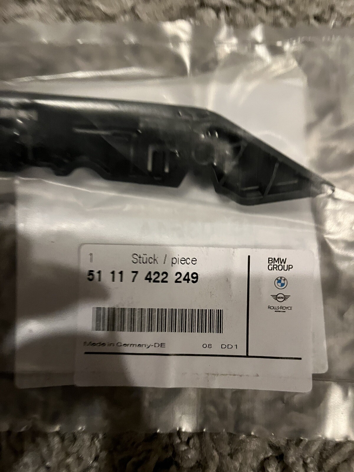 Genuine+BMW+3%27+Series+G20+Front+Bumper+Guide+Left+Upper+Mount+ ...