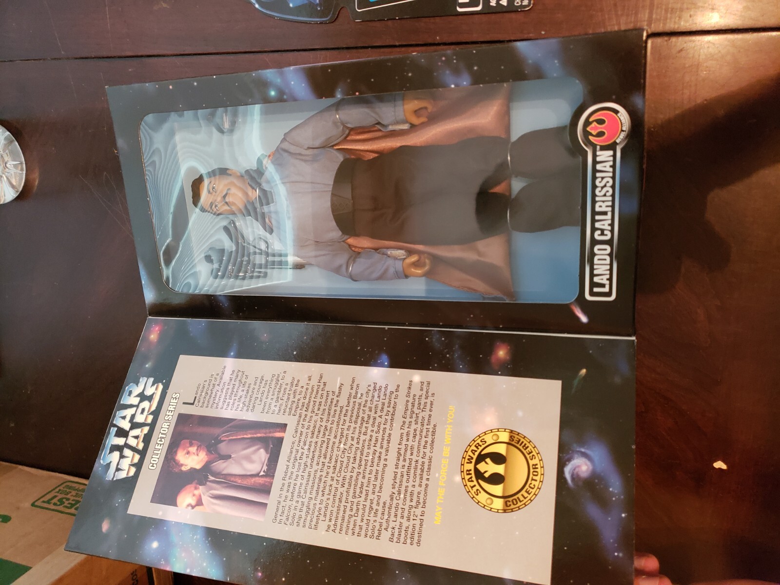 Star Wars Lot of 2 Lando Calrissian Figures 12" Rebel Alliance Power of ...