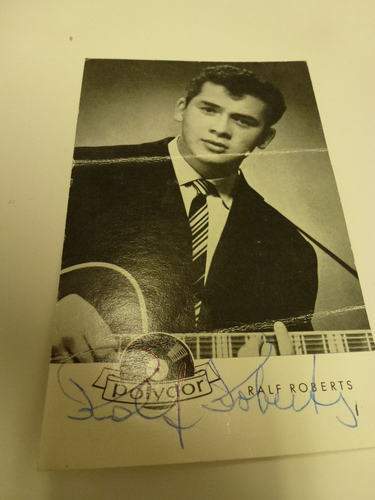 Autogrammkarte Ralf Roberts, Polydor | eBay