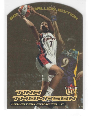 WNBA 2000 ULTRATINA THOMPSON #33G GOLD MEDALLION | eBay