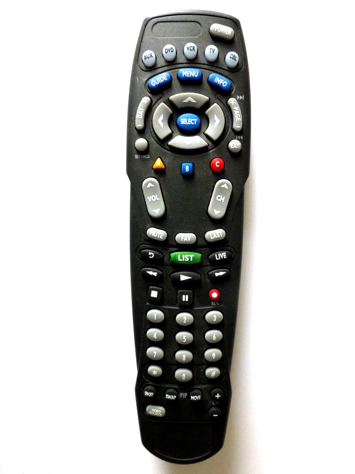 SCIENTIFIC ATLANTA CABLE/UNIVERSAL BOX REMOTE CONTROL AT8550 | eBay