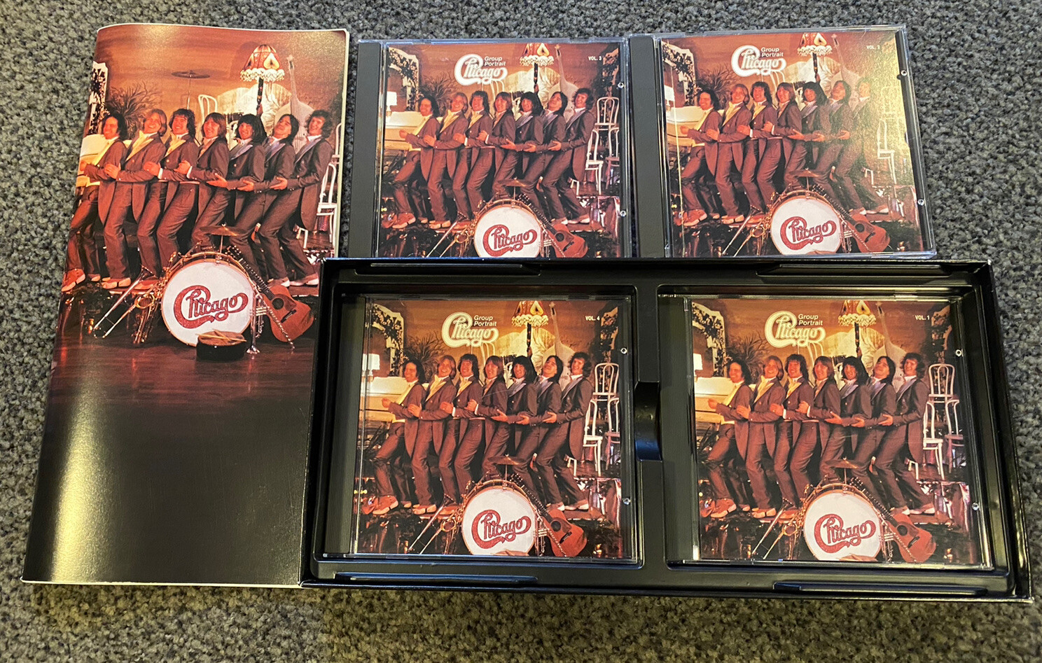 Chicago - Group Portrait (4 CD Box Set, Columbia, 1991) | eBay