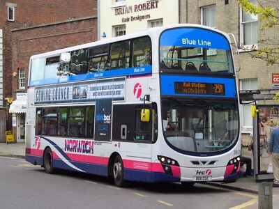 First Eastern Counties 36176 BD11CGENorwich 6x4 Quality Bus Photo | eBay UK