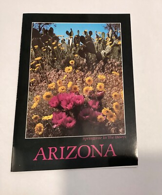 Arizona’s Springtime in Desert Folded Unposted Postcard | eBay