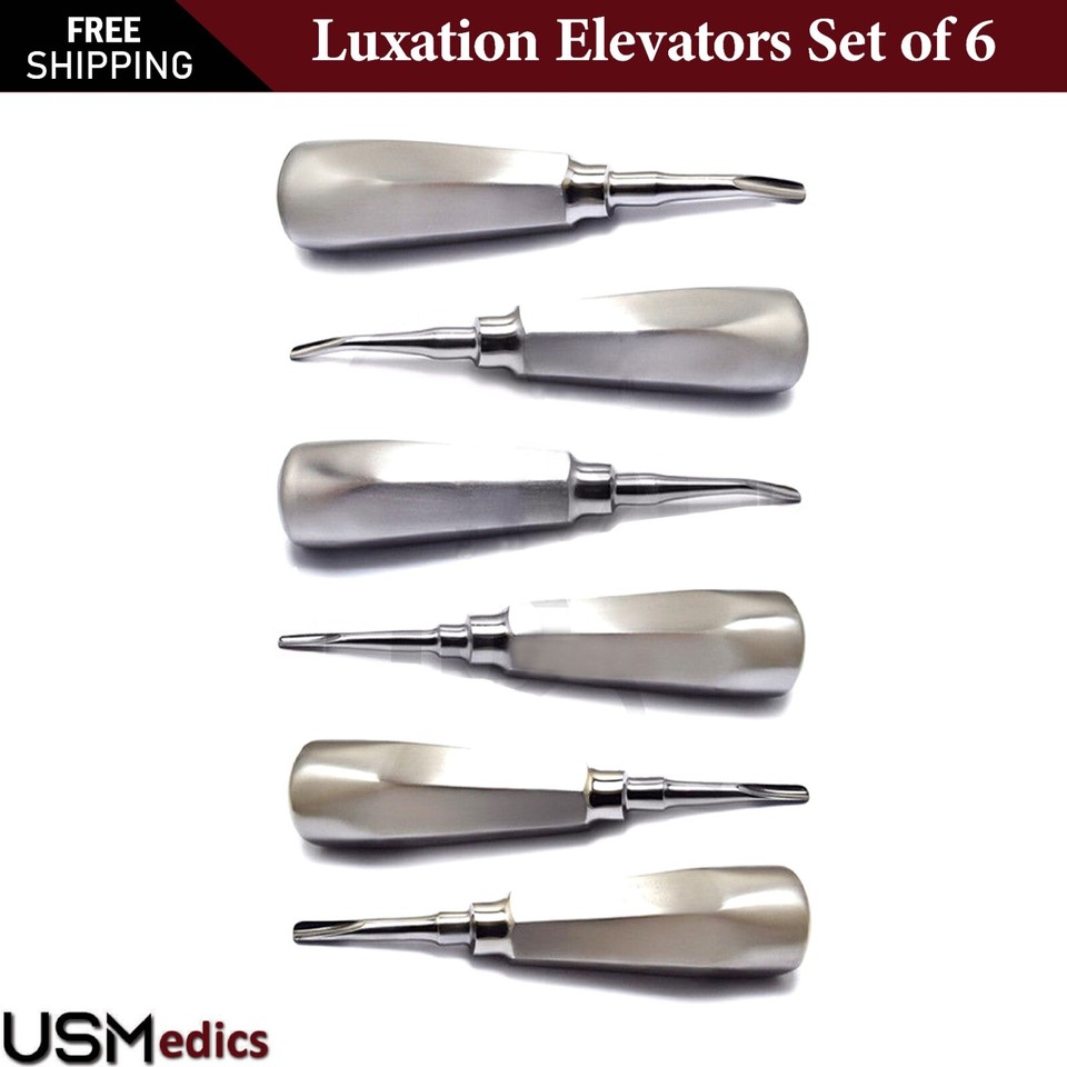 Dental Extraction Kit Luxating Elevators Coupland Loosen Warwick James ...