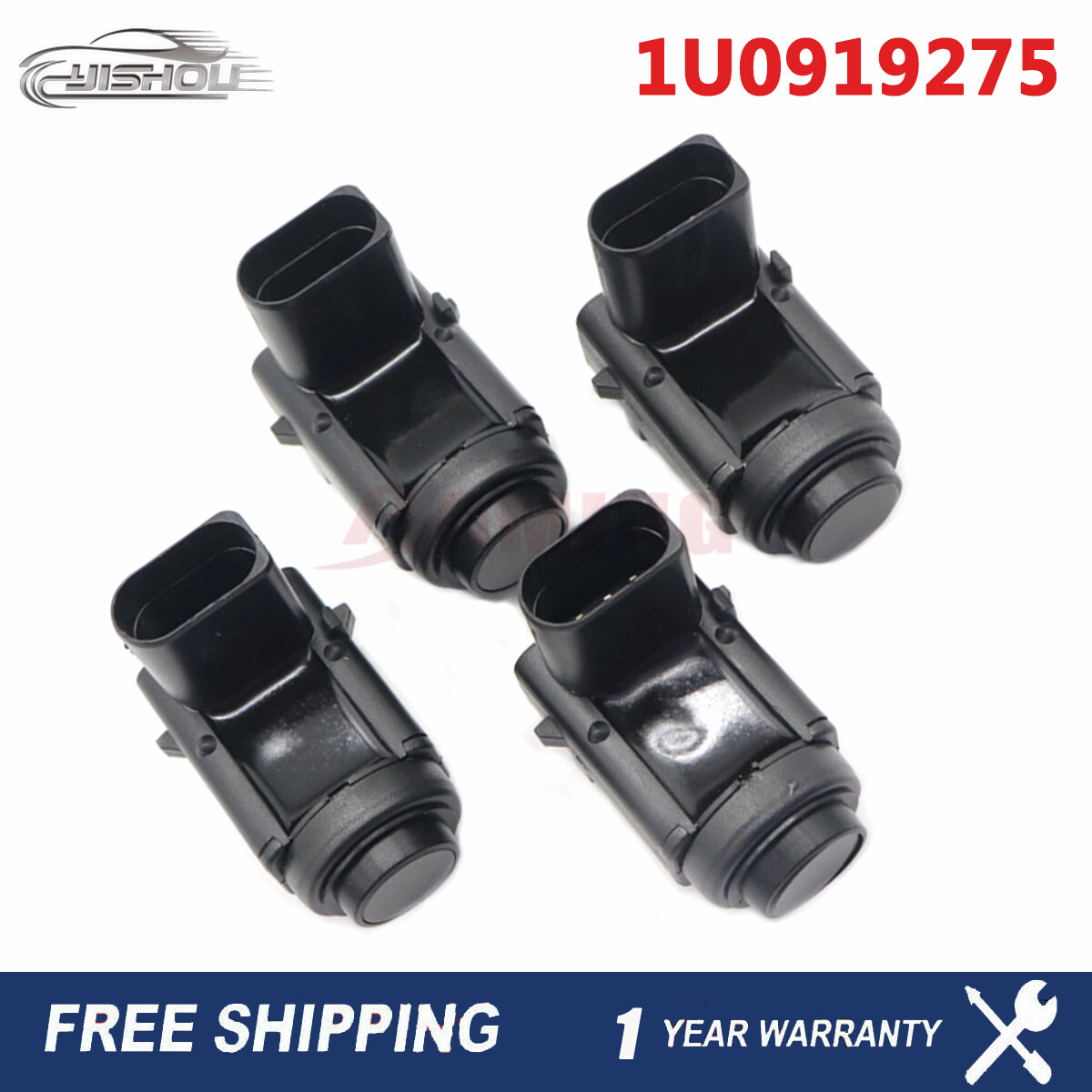 1U0919275 4PX NEW PDC Parking Sensor For Skoda VW Bora EOS Golf Jetta ...