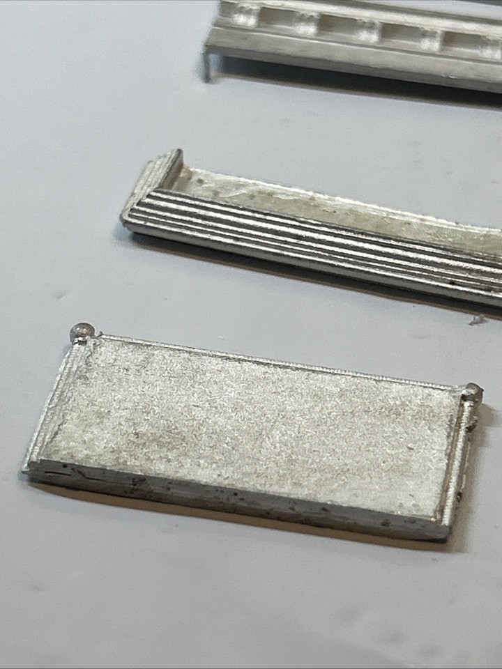 HO Scale Building Parts Railing Fascia Trim Stoop Porch Roof SS LTD Lot ...