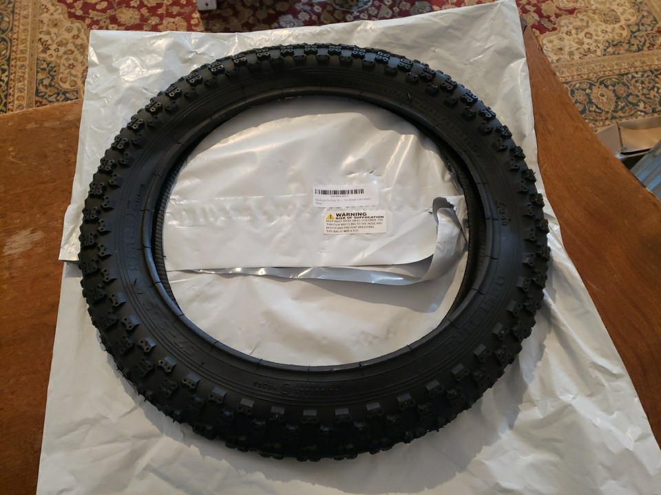Duro Bike Tire 16" x 2.125" 143g COMP III Black/Black Sidewall BMX Tire ...
