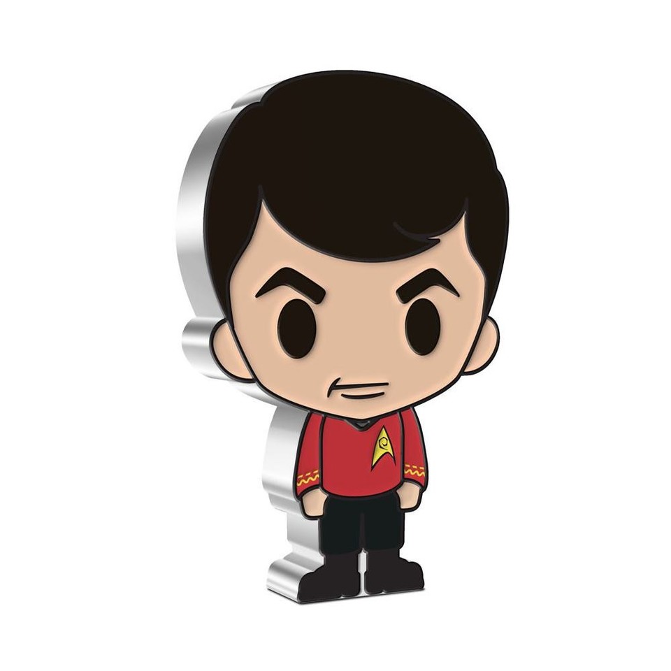 2021 Star Trek Scotty 1 oz Silver Chibi By NZ Mint Mintage of 2000 | eBay