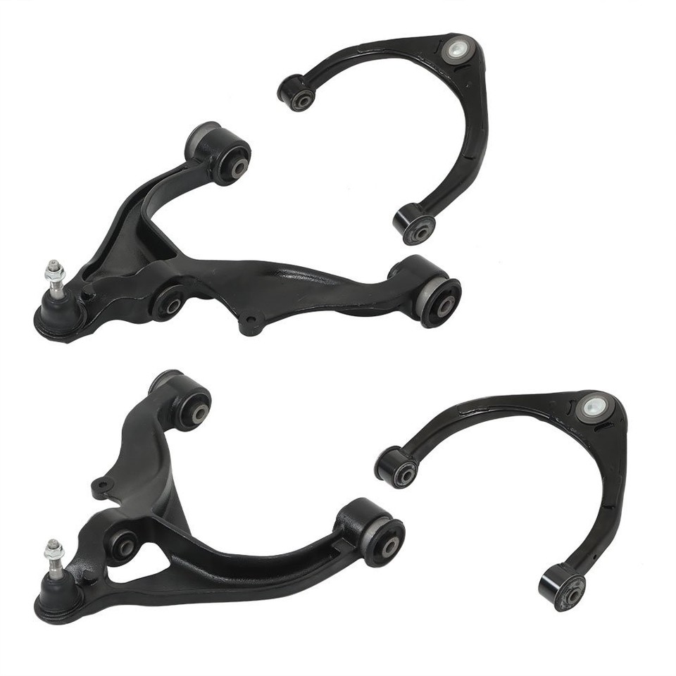 For Dodge Ram 1500 09-18 4WD 5-Lug Front Upper Lower Control Arm Ball ...