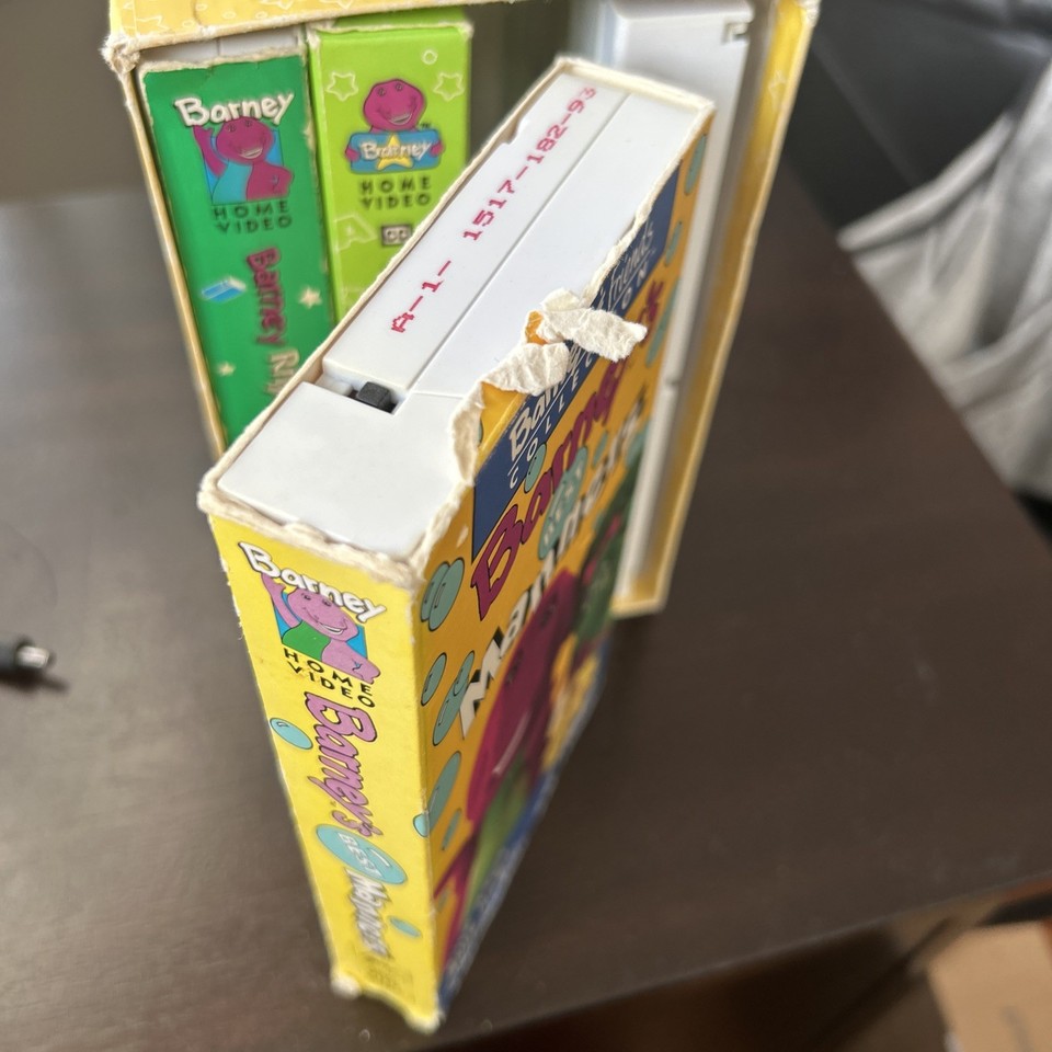 Barney & Friends Collection The Best of PBS VHS 4-Tape Box Set Video ...