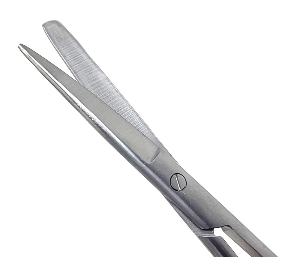 3Pcs Operating Scissors, Sharp/Blunt, Straight Blades - 4.5" Stainless ...