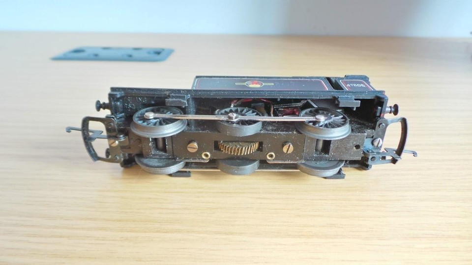 BG277: Triang Railway R52 BR Black Livery 0-6-0T Jinty Loco 47606 OO ...