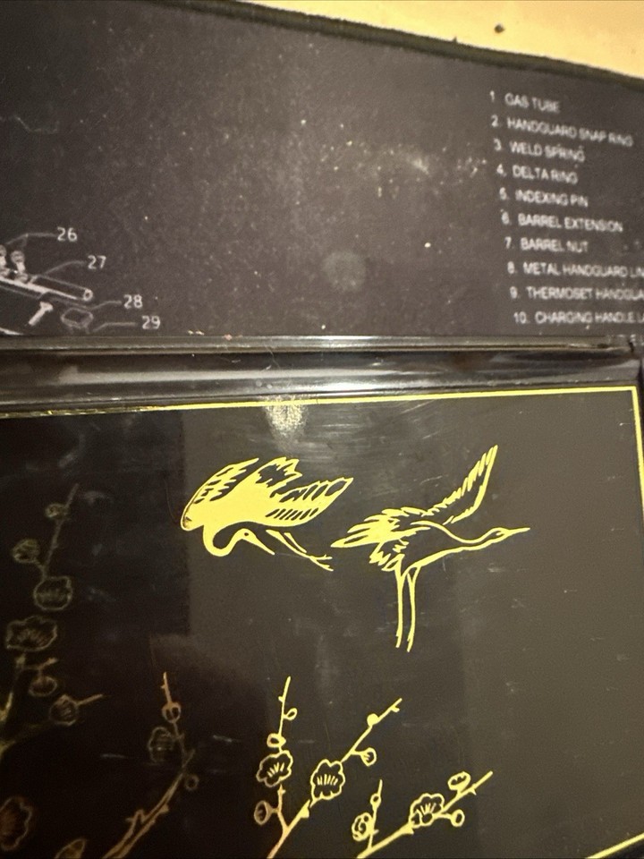 Vintage 1981 Yap's Swan Lake Mirrored Music Box Good Condition Works ...