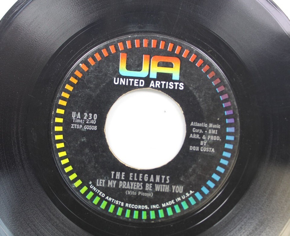Hear! Rock & Roll Doo Wop 45 The Elegants - Speak Low / Let My Prayer ...