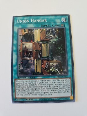 SBCB-EN077 Union Hangar Secret Rare 1st Edition Near Mint YuGiOh! | eBay