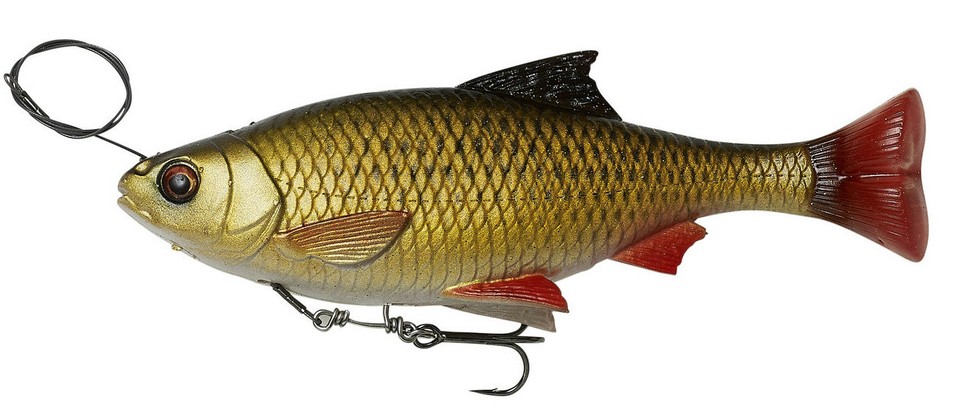 Savage gear Real 4 D Line Thru Pulse Tail Roach 18 CM 90 Gr Catfish ...