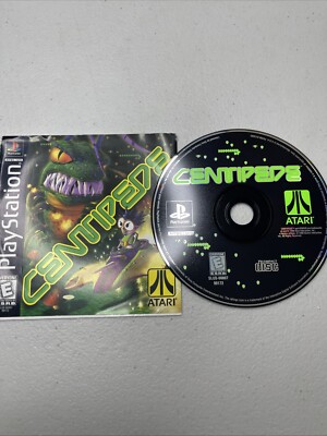 PlayStation 1 PS1 Game Centipede Disc And Manual 608610991727 | eBay