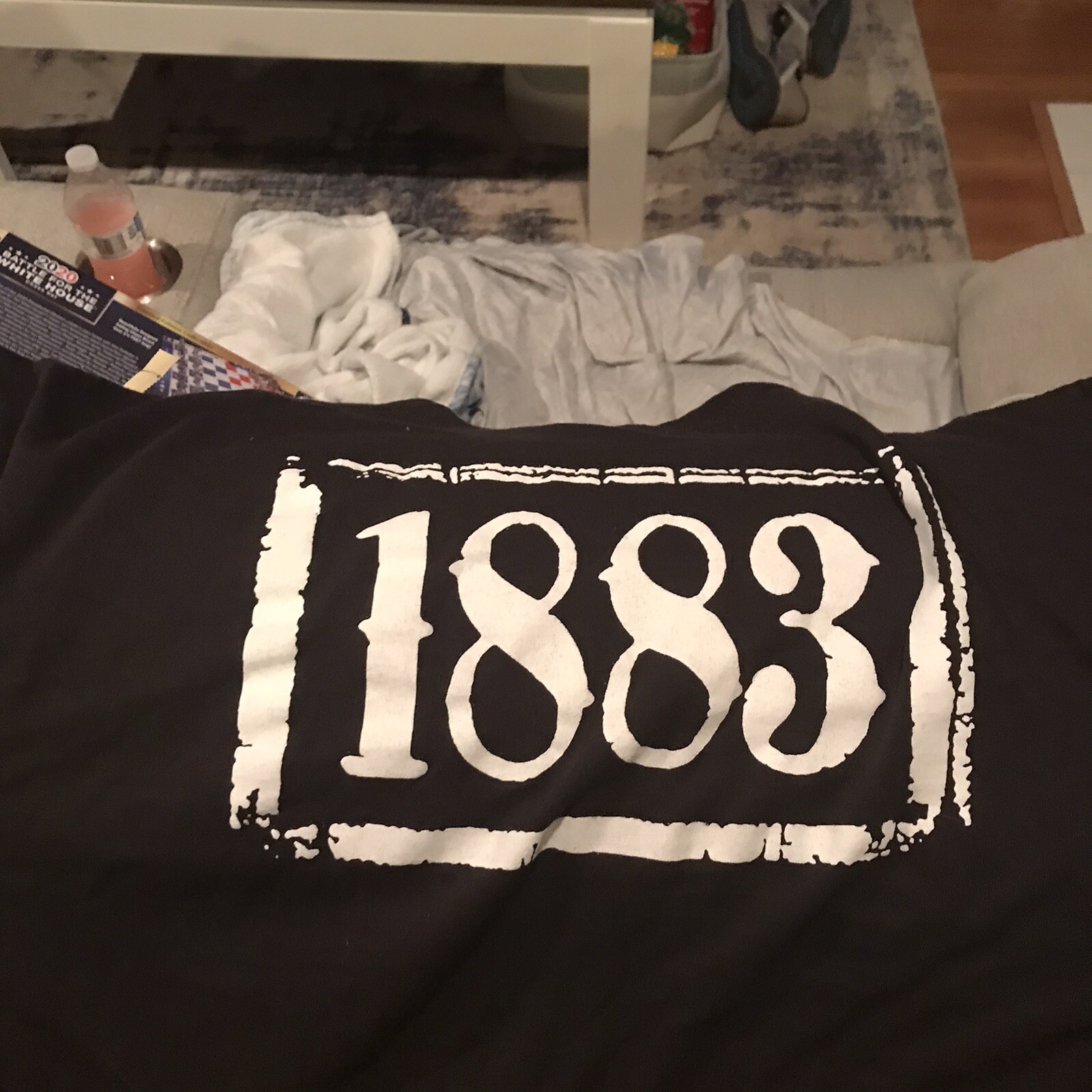 Rare 2XL 1883 Black Logo Western Yellowstone Prequel … - Gem