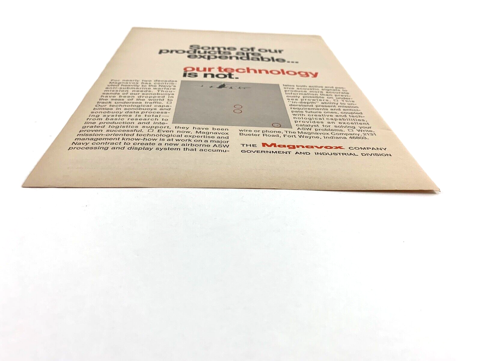 Vintage Magazine Ad, MAGNAVOX COMPANY. 1970's. | eBay