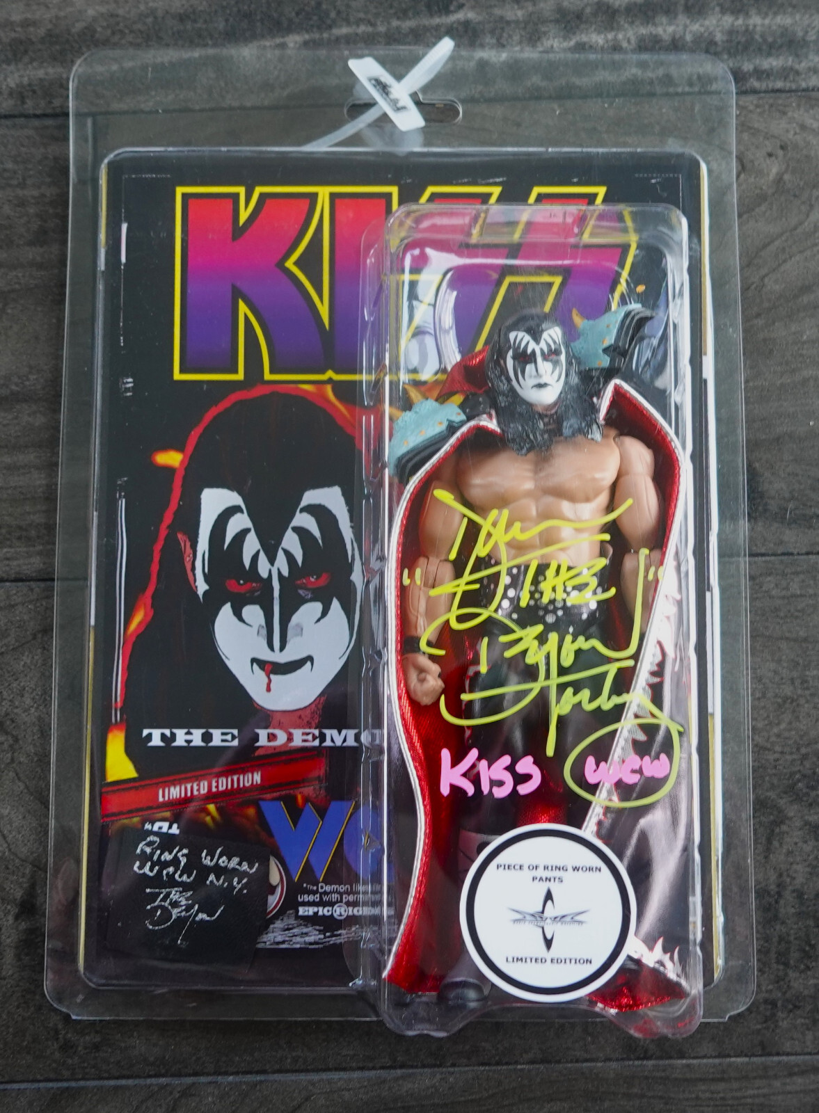 Dale Torborg SIGNED AUTOGRAPH WCW Wrestler Costume Piece 2023 Action ...