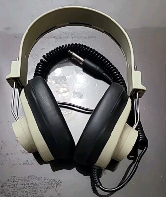 Vintage 90s 80s Califone Over The Ear Stereo Guitar Headphones Boombox ...