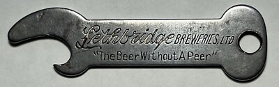 LETHBRIDGE BREWERIES LTD (ALBERTA CANADA) "THE BEER WITHOUT A PEER ...