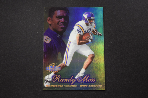 Randy Moss 1998 Flair Showcase Row 2 #5 Minnesota Vikings Rookie Card ...