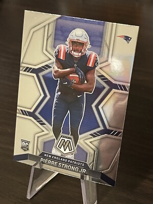 PIERRE STRONG JR. 2022 Panini Mosaic #323 - New England Patriots ROOKIE ...