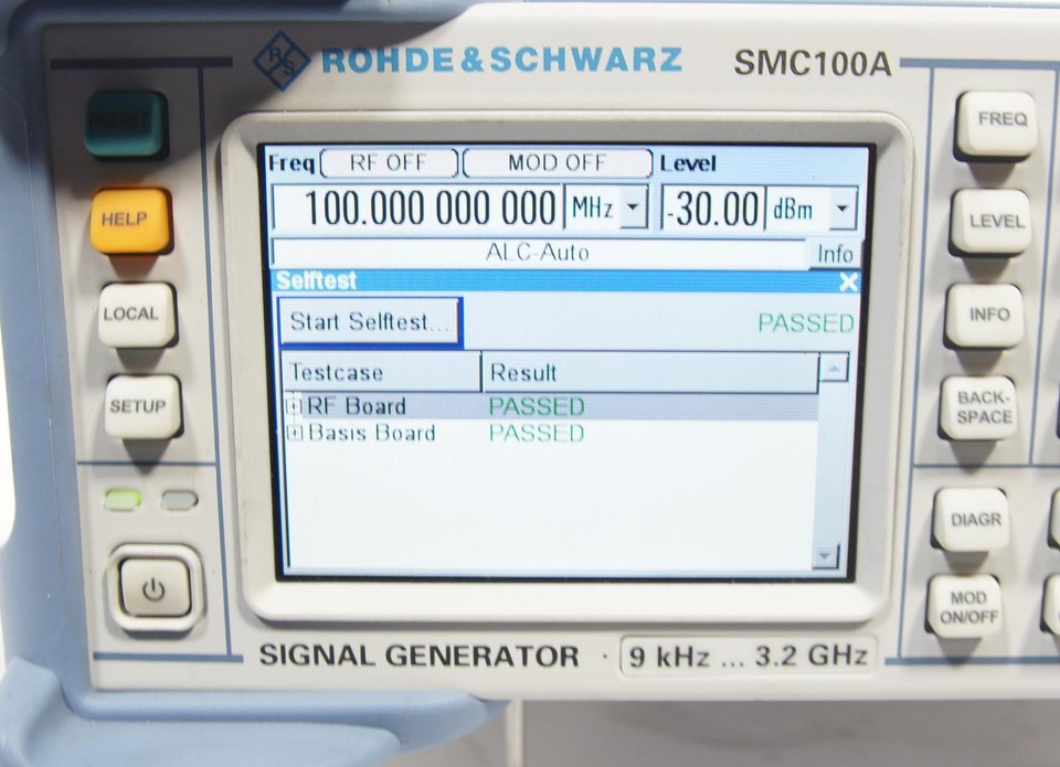 Rohde & Schwarz SMC100A 9 KHz - 3.2 GHz Signal Generator | eBay