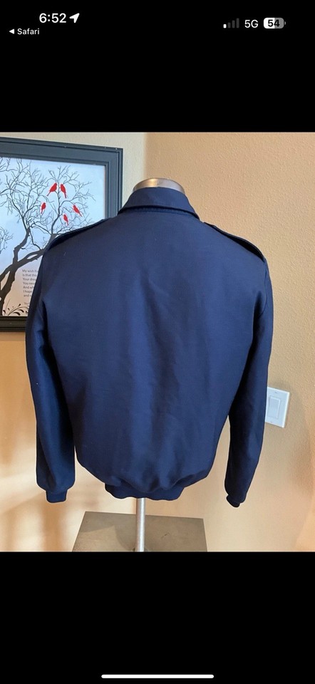 LrgR- USAF Men Lightweight US Air Force Blues Jacket Coat Cold Weather ...