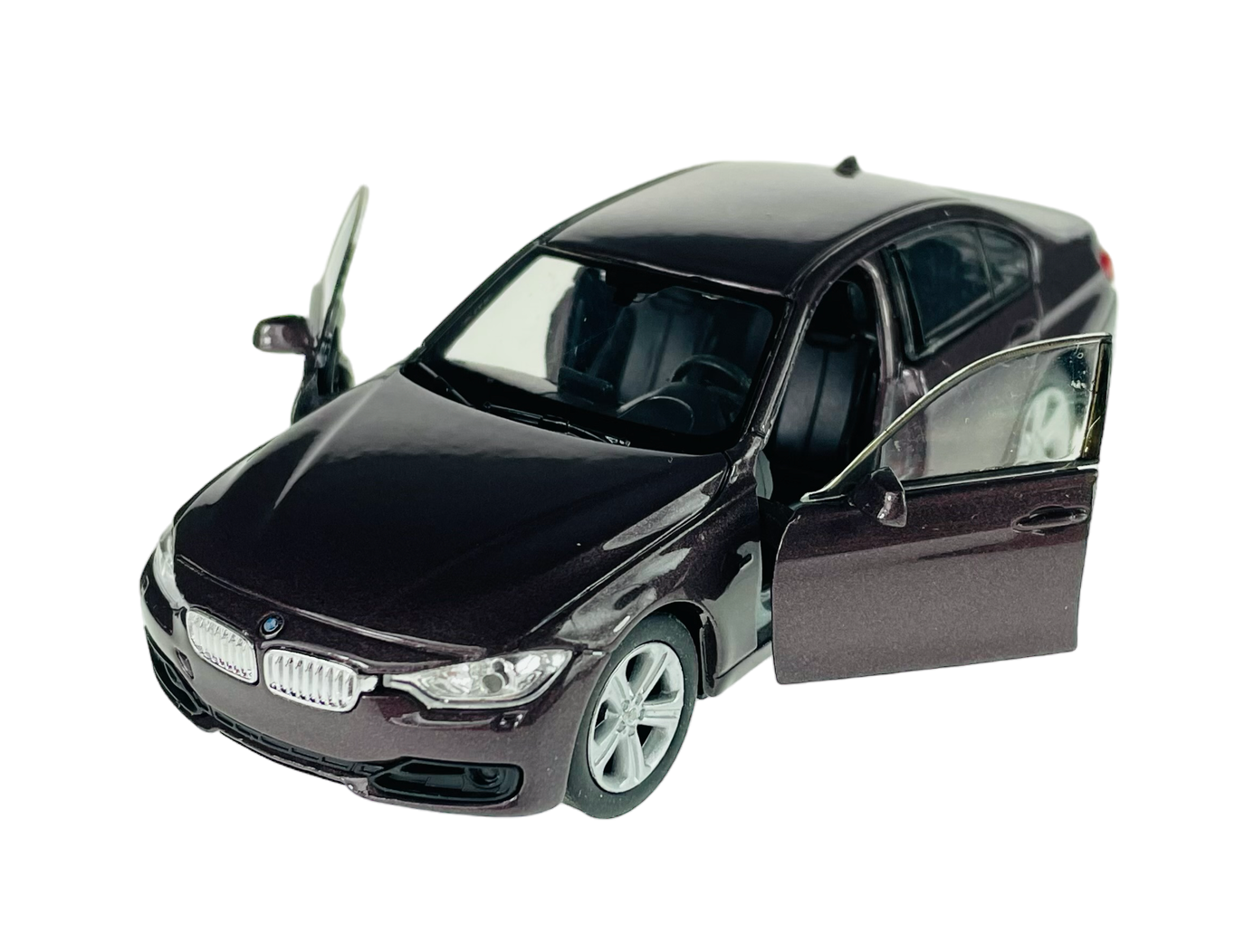 WELLY BMW 335i F30 3 SERIES PURPLE 1:34 DIE CAST METAL MODEL NEW IN BOX ...