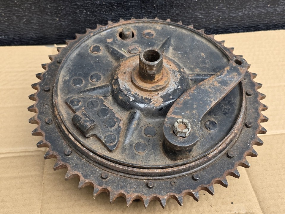 1967-72 Harley-Davidson FL Shovelhead Rear Brake Drum Sprocket 41409-67 ...