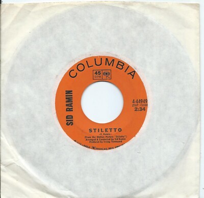 Sid Ramin:Stiletto/Sugar in the rain:US Columbia:1969 | eBay