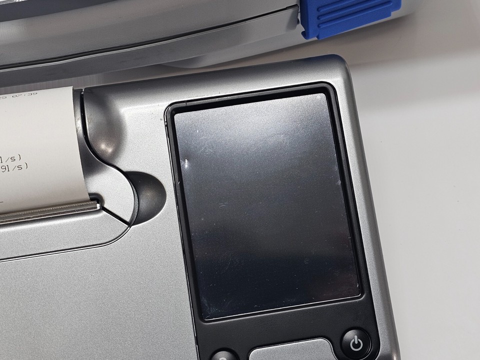 SPIROMETER MICROLAB VYAIRE 3500 MK8 COLOUR TOUCHSCREEN+NEW BATTERY ...