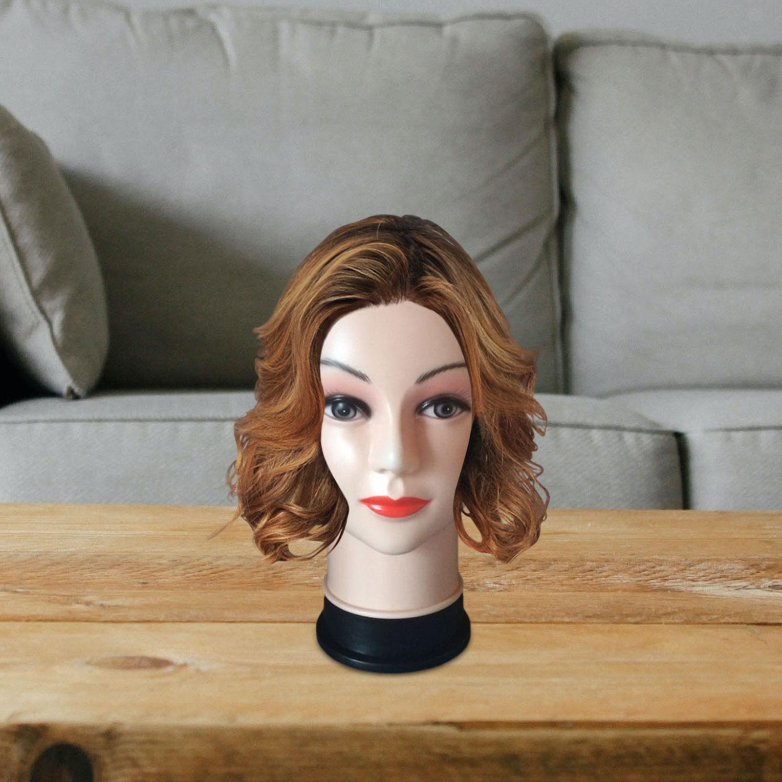Female Mannequin Head Lightweight Headwear Display Props Professional ...