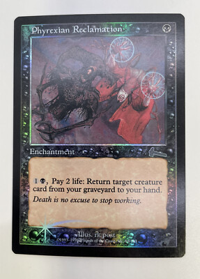 MTG Magic The Gathering Phyrexian Reclamation Foil Urza's Legacy WotC -NM | eBay
