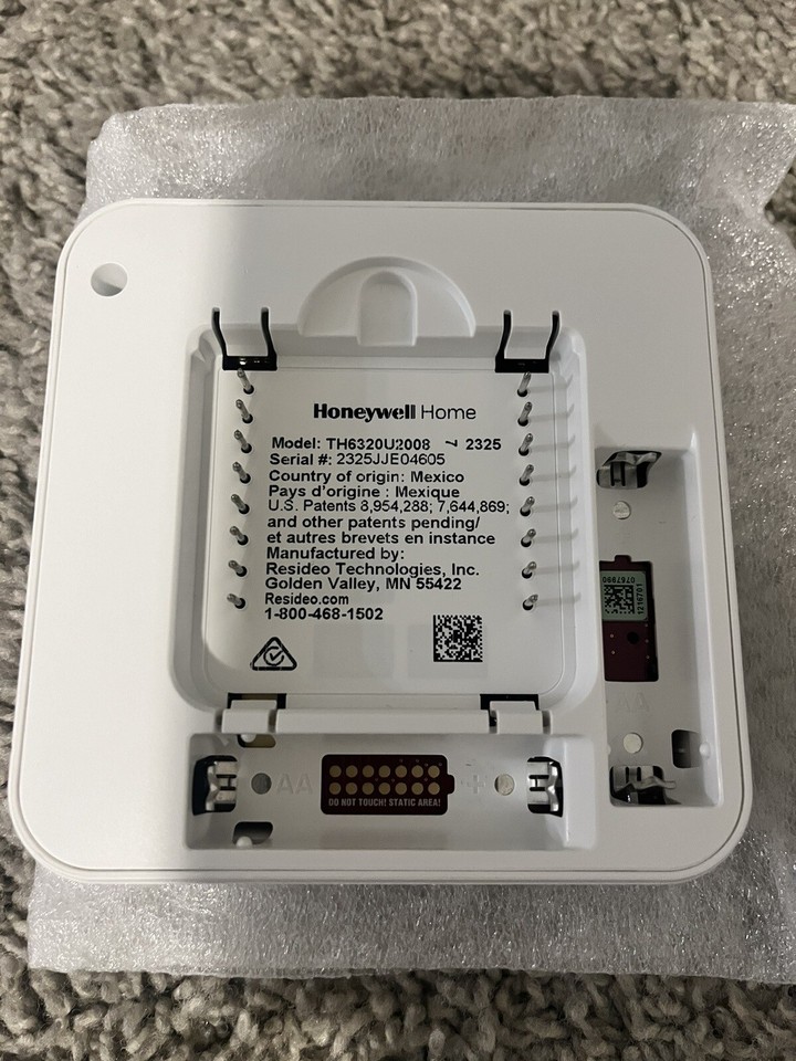 Honeywell TH6320U2008 T6 Pro Thermostat, 3H/2C Heat Pump, 2H/2C ...