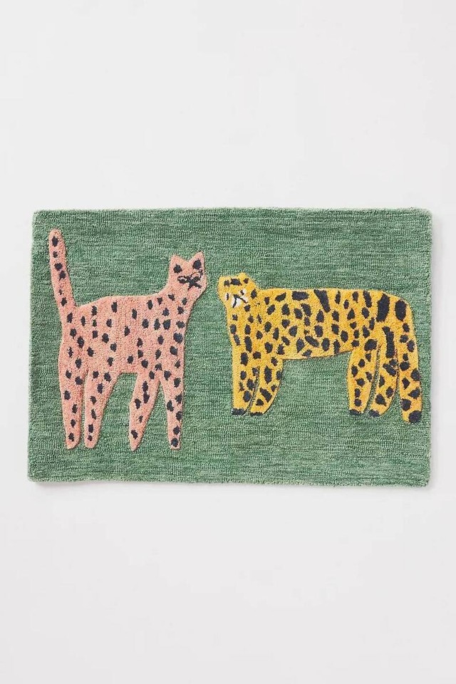 Hand Tufted Animal Catwalk Rug 100% New Zealand Woolen Area Rug | eBay