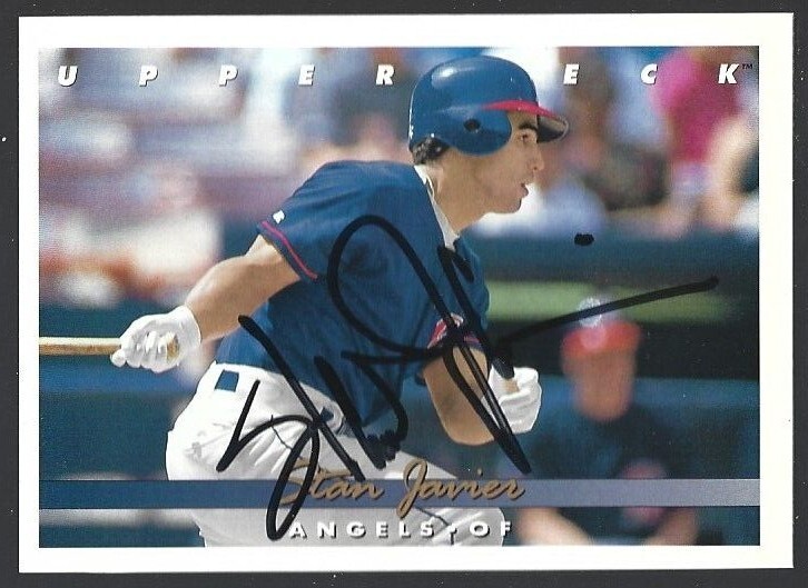 1993 Upper Deck Baseball #730 Stan Javier IP autograph signed card | eBay