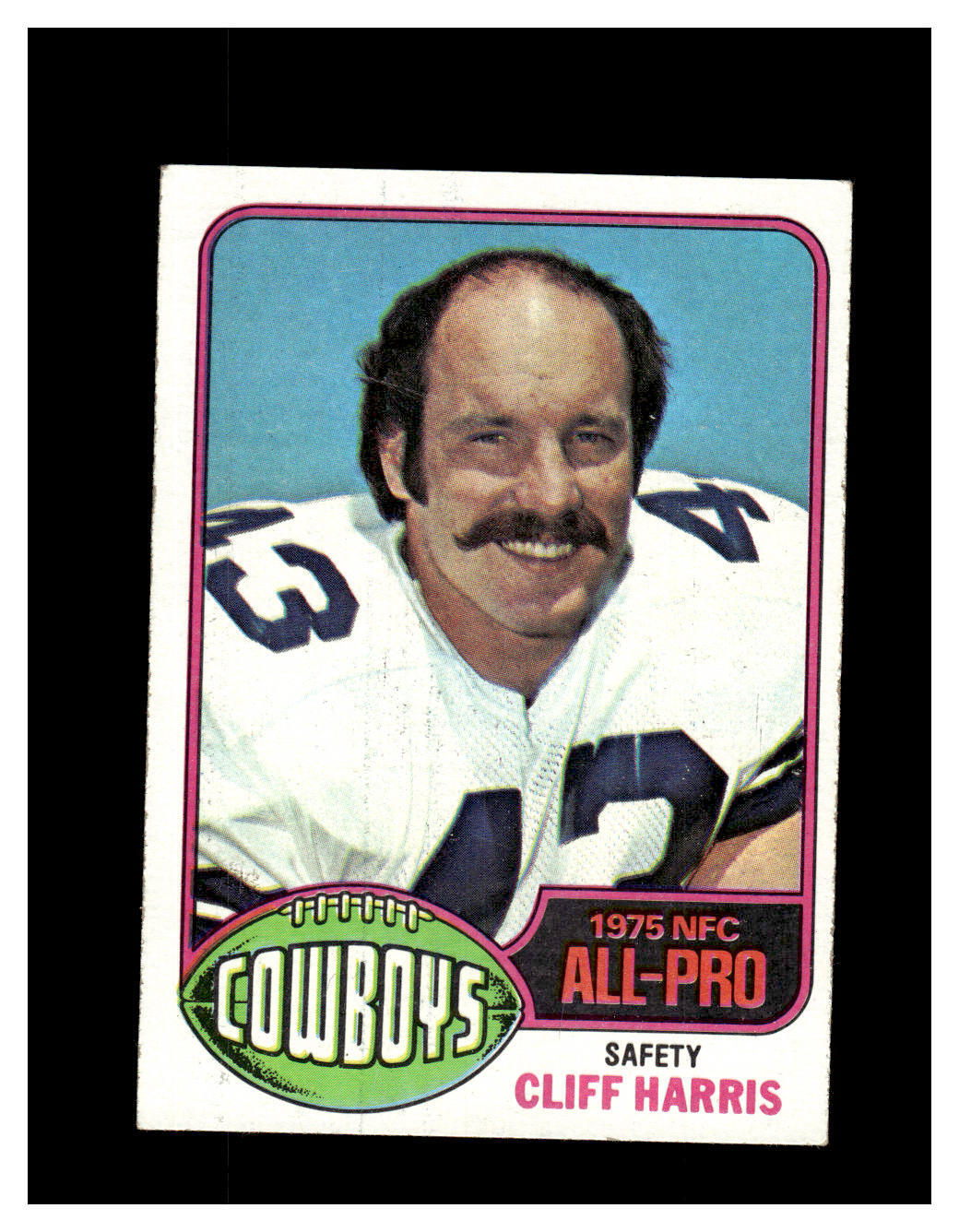 Dallas Cowboys Cliff Harris #260 Topps Football Near Mint or Better top ...