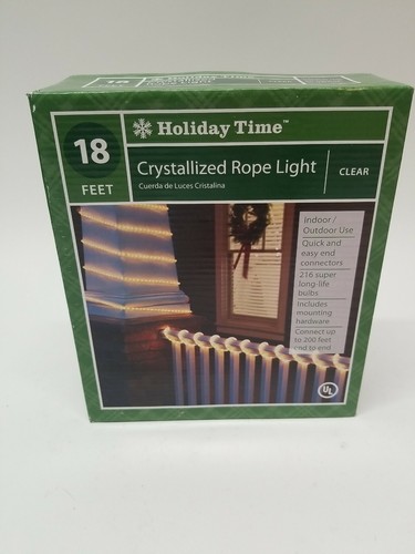 18 ft LED Rope Light Kits Indoor Outdoor Holiday Home Party Xmas ...