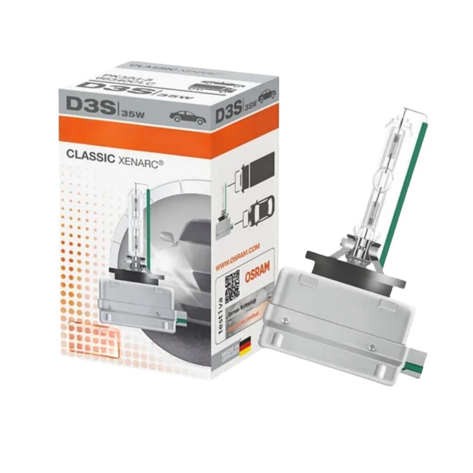 OSRAM D3S 35W4500K 66340 66340HBI XENARC Original Spare Part HID OEM ...