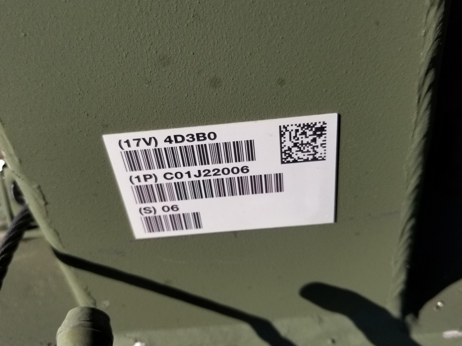 MK149 Military 600 Gallon Water Tank MTVR Heavy Duty Water Tank ...