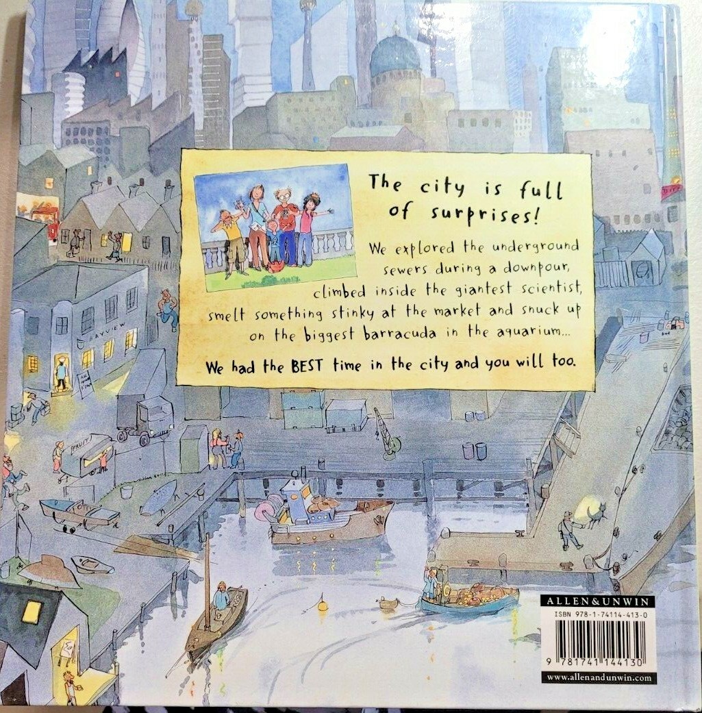 In The City, Written & illustrated By Roland Harvey, VERY GOOD~LARGE~H ...